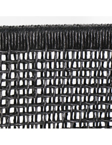 Silla de BAR simón madera / fibra sintética color negro H72cm
